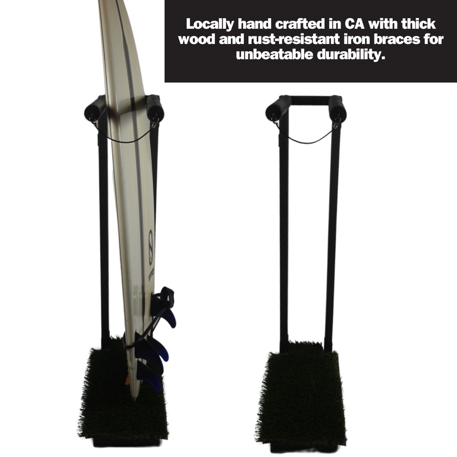 1 Board - Vertical Freestanding Surfboard Rack – Socal Surf Rackz