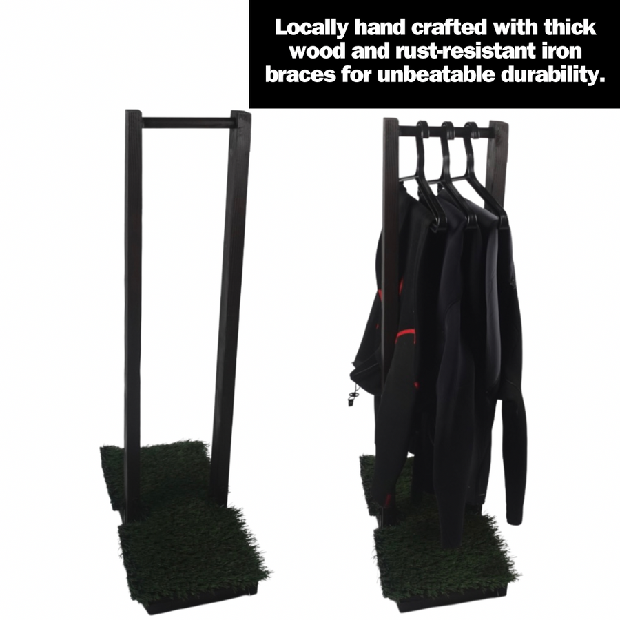 3-5 Suit - Durable Vertical Wetsuit Rack | Socalsurfrackz – Socal Surf ...