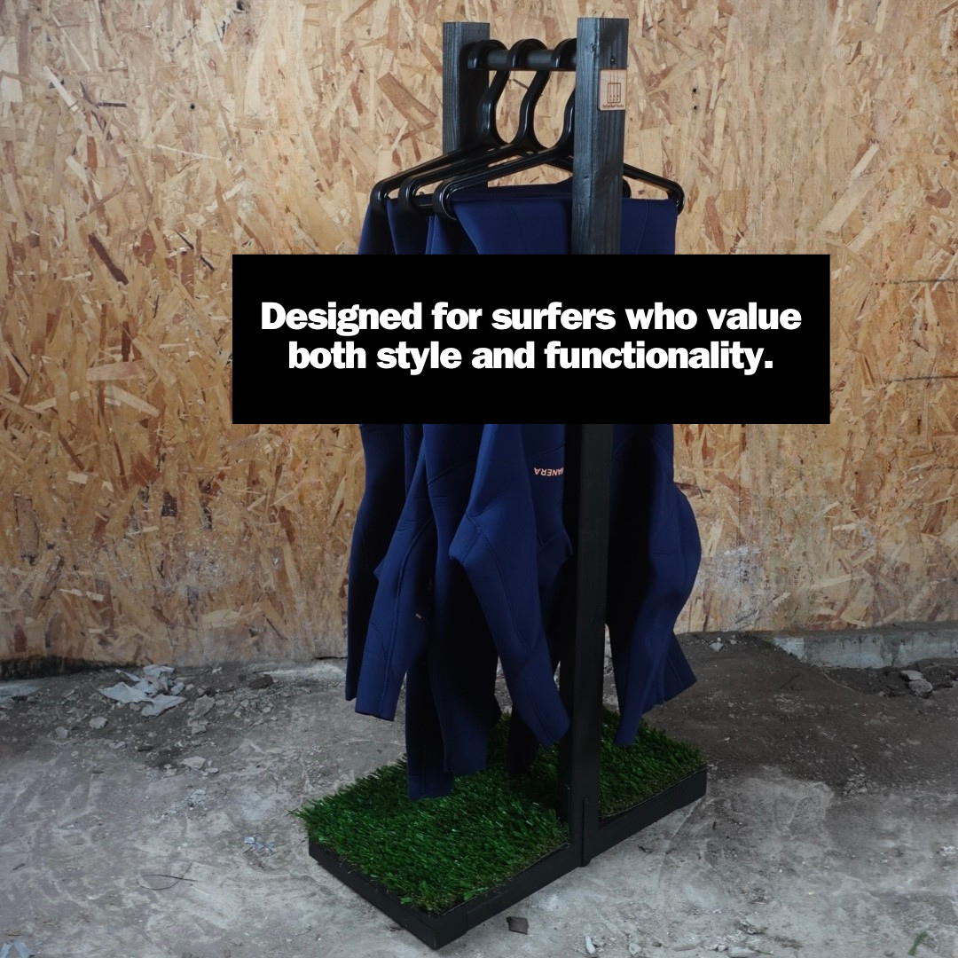 3-5 Suit - Durable Vertical Wetsuit Rack | Socalsurfrackz – Socal Surf ...
