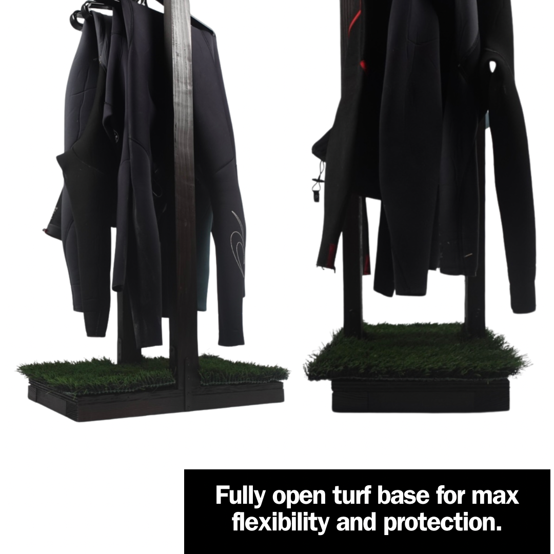 3-5 Suit - Durable Vertical Wetsuit Rack | Socalsurfrackz – Socal Surf ...