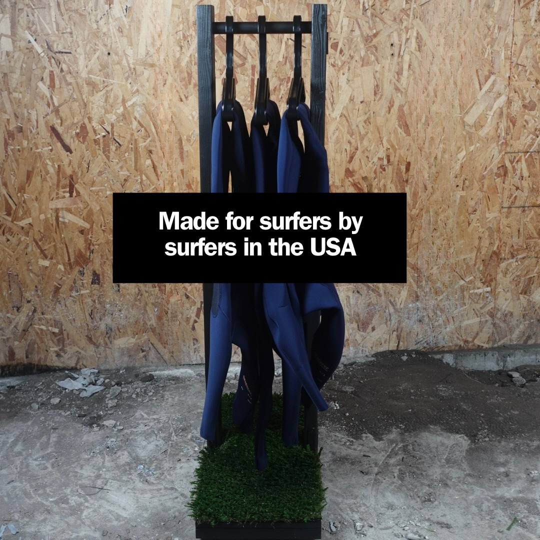 3-5 Suit - Durable Vertical Wetsuit Rack | Socalsurfrackz – Socal Surf ...